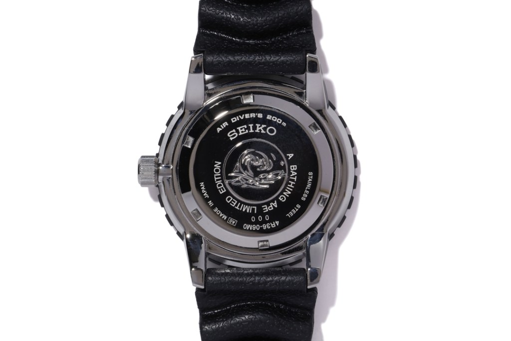 SEIKO X BAPE® “MECHANICAL DIVERS WATCH” 発売 | LEAK TOKYO